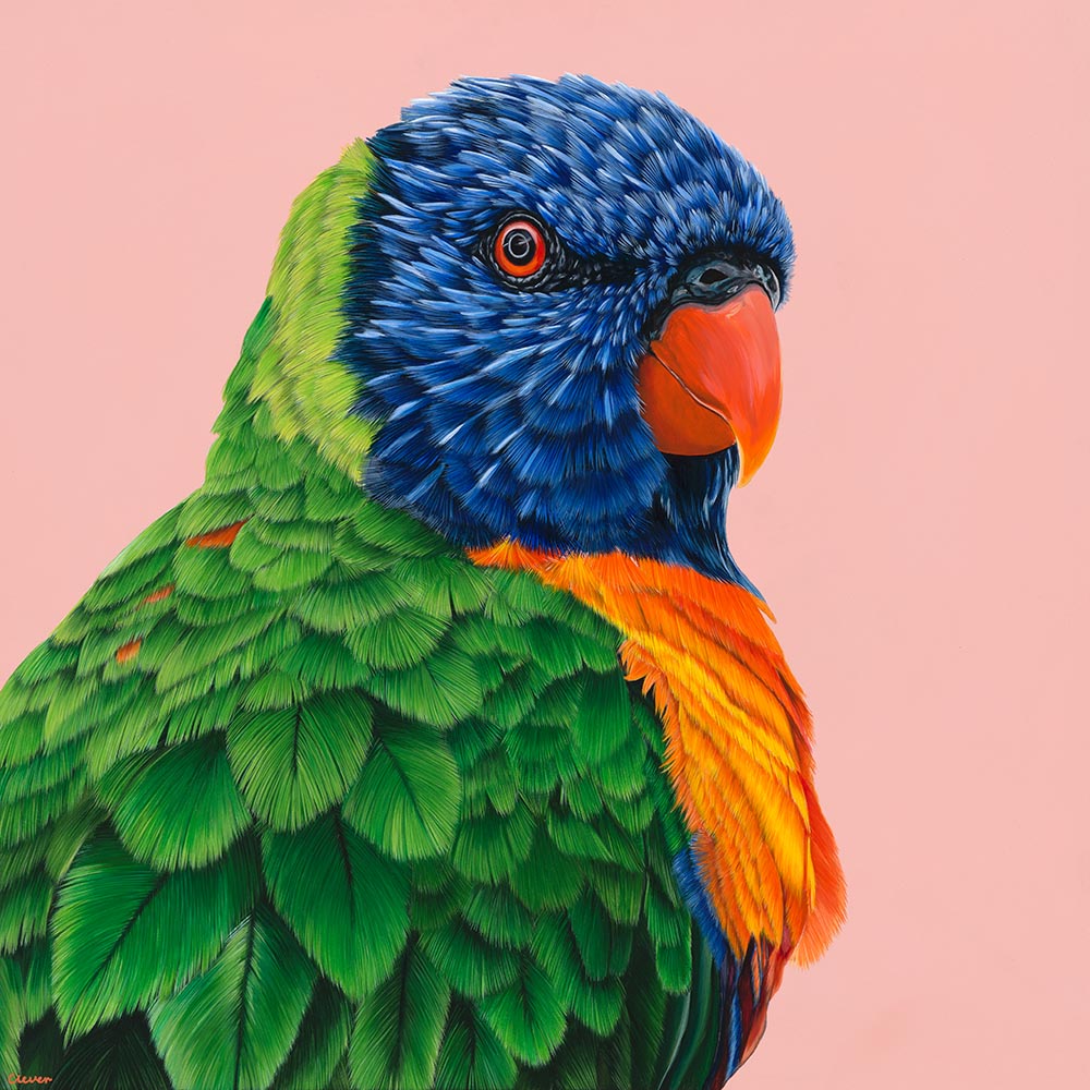 Print - Loretta – Paintings By Caitlin
